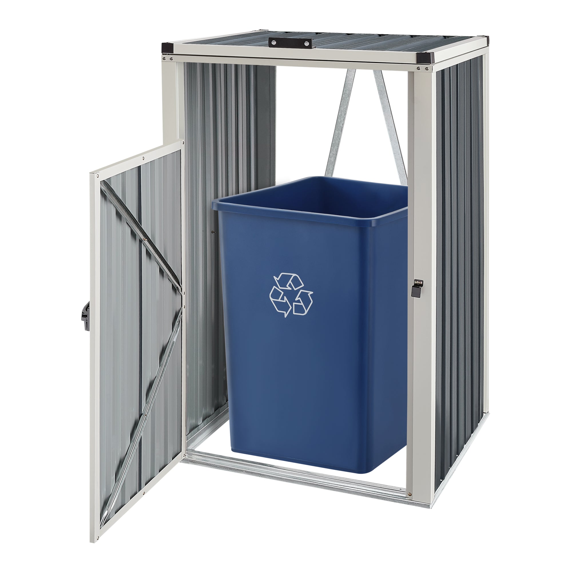 en.casa box per bidoni Tarbek – elegante schermo per esterni | PremiumXL